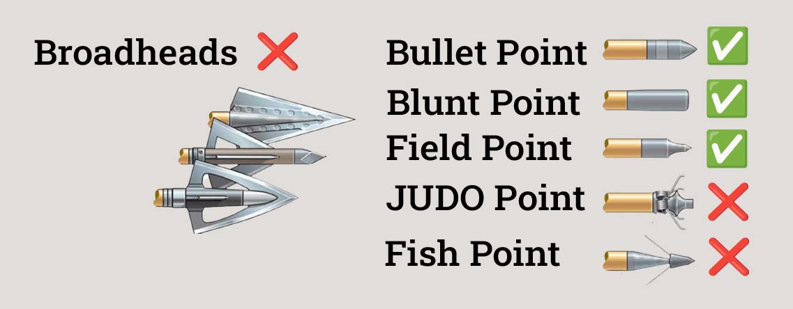 archery simulator arrow tips